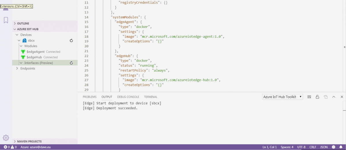 SBCX-TN-003: Deploying modules to Azure IoT Edge-enabled SBCX with ...